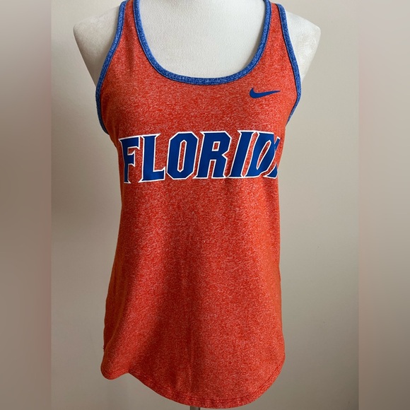 Nike | Tops | Nike Racer Back Tank Top University Of Florida Gators ...